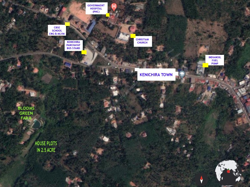 House Plots at Kenichira, Wayanad - Kerala Real Estate